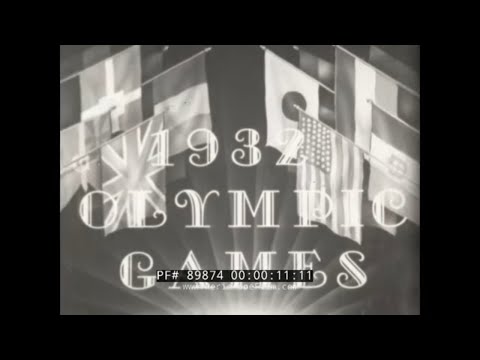LOS ANGELES 1932 X OLYMPIC GAMES LOS ANGELES CALIFORNIA 89874