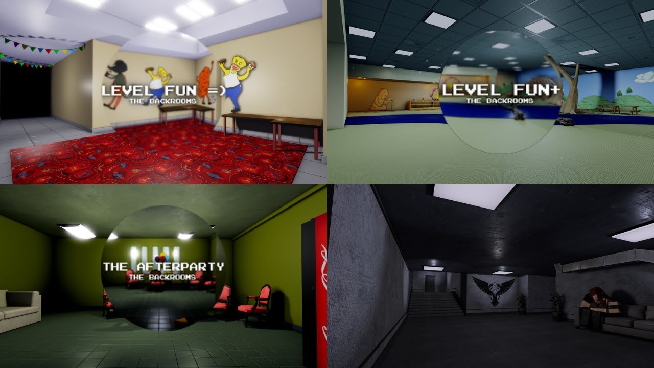 Backrooms [REDACTED] how to beat Level Fun and some other levels