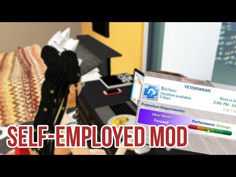 SELF-EMPLOYMENT CAREER MOD | The Sims 4 Mods
