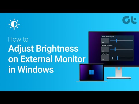 How to Adjust Brightness on External Monitor in Windows 11