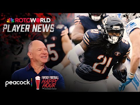 D'Onta Foreman proves he is 'the guy' in Bears backfield | Fantasy Football Happy Hour | NFL on NBC