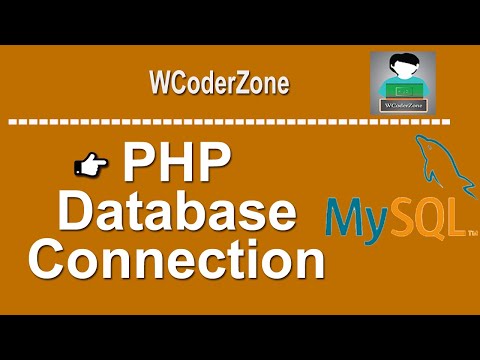 PHP Database Connection -English Tutorial (Procedural) #1