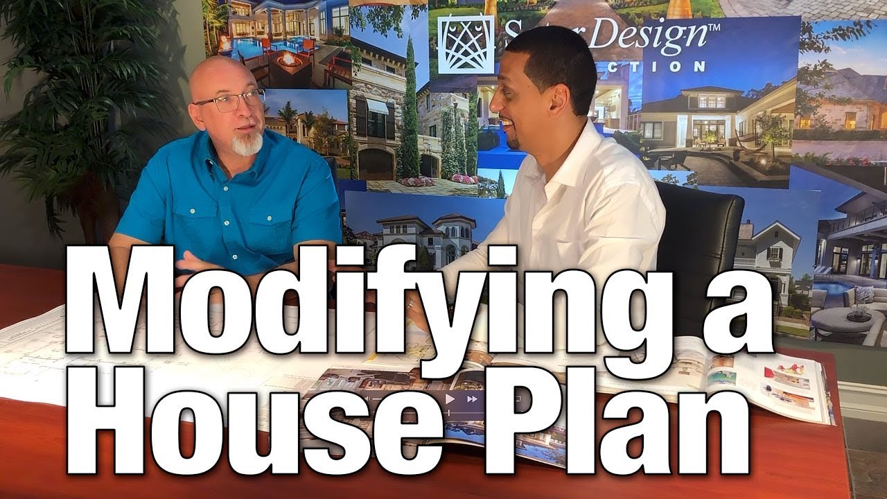 Stock House Plan Modification | How to Modify a Plan