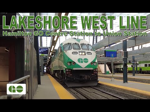 GO Transit - Lakeshore West Line: Hamilton GO Centre Station to Union Station