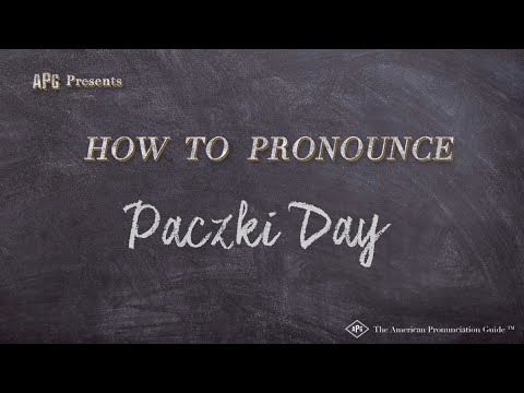 How to Pronounce Paczki Day (Real Life Examples!)