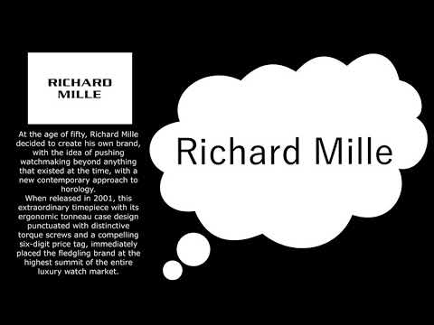 Richard Mille! How To Pronounce The Most Expensive Watches In The World!