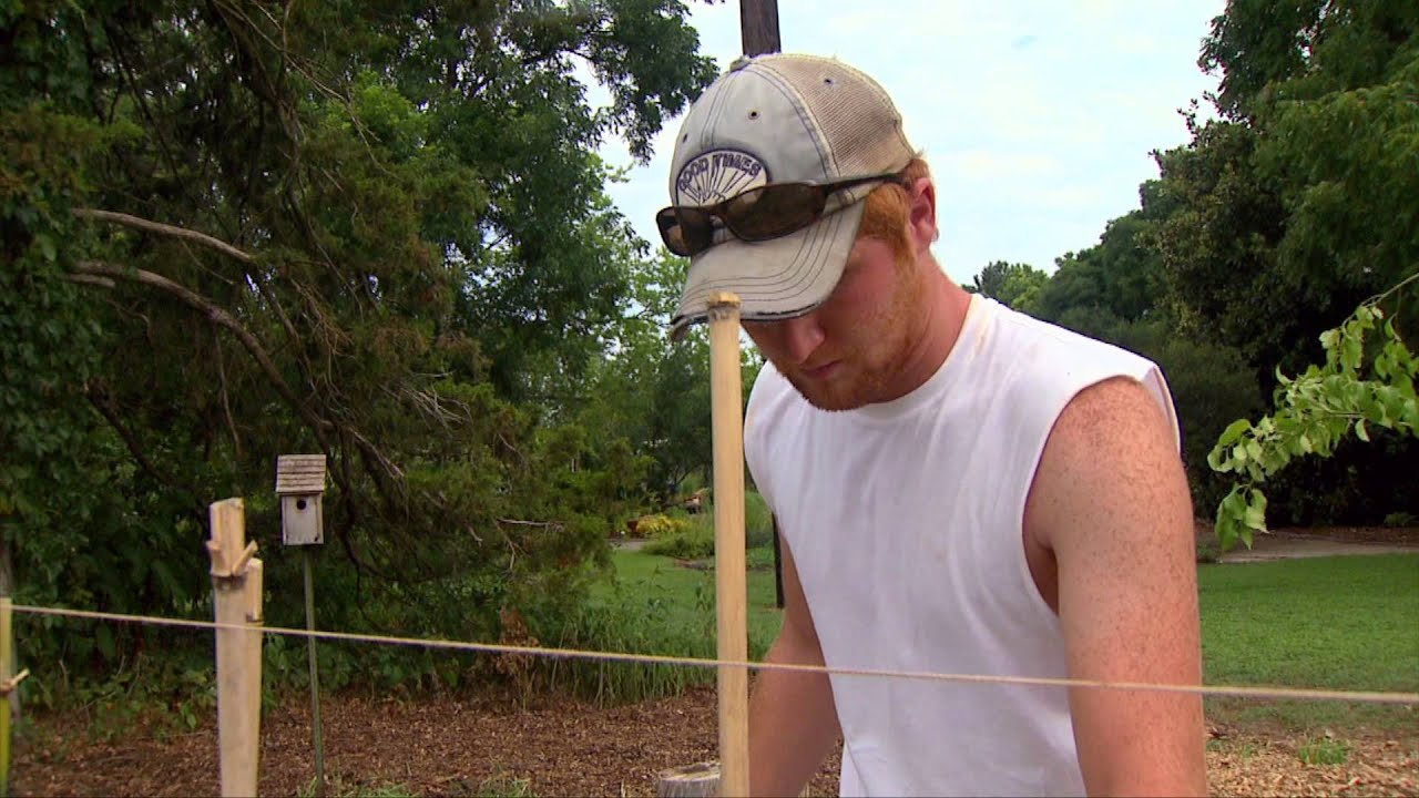 Bamboo Fence Construction