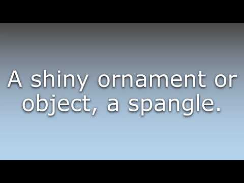 What does Spang mean?