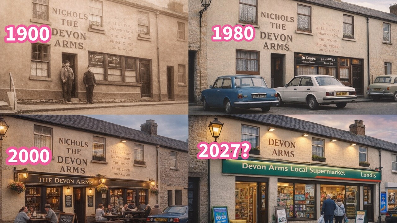 IS YOUR  DEAR OLD PUB A SHOP OR ABSCONDED?  BRITISH PUBS THE DOWNFALL