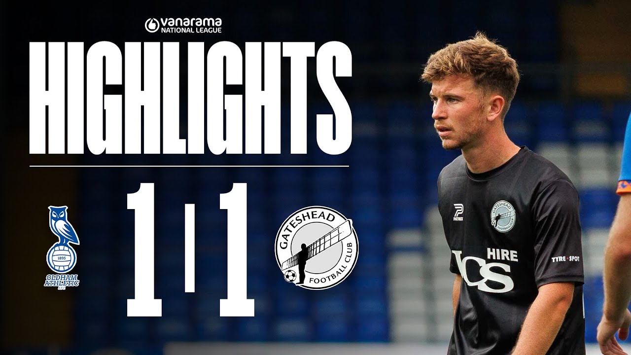 Heed go five unbeaten with draw at Oldham 🤝 | Oldham Athletic 1-1 ...