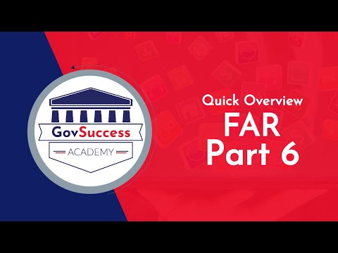 FAR Part 6 (Simplified) | Competition Requirements in Federal Contracting