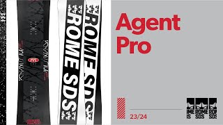 Rome Agent Pro Snowboard 2024 | evo