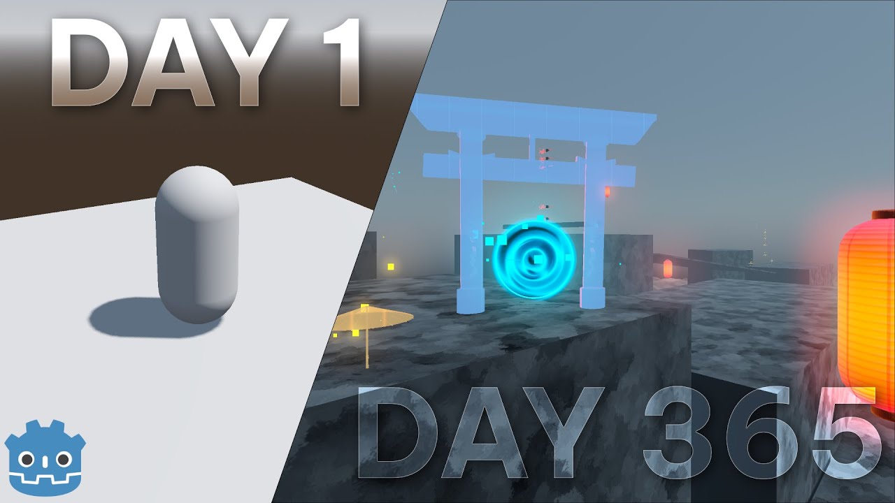 12 Months of Game Dev in 4 Minutes