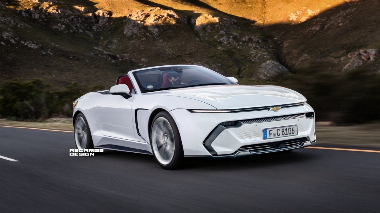 Rendering: Chevrolet Roadster Is Half Jaguar F-Type Convertible, Half ...