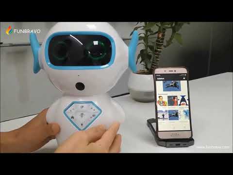 Funbravo Interactive AI Robot Intelligent Toy Gift for Kids