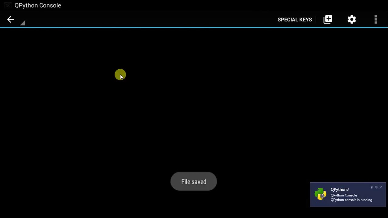 Qpython tutorial -8 Lists