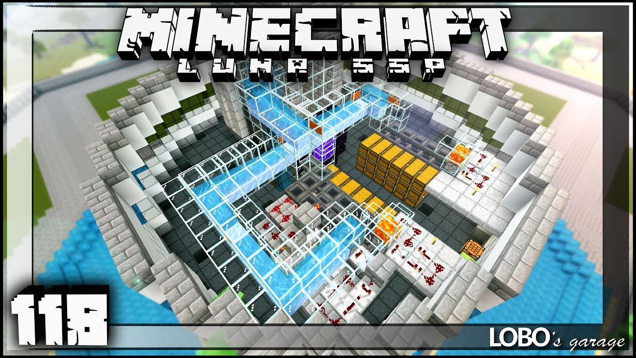Minecraft Survival #118 | RAID FARM STORAGE | Eclipse Outpost | Luna SSP