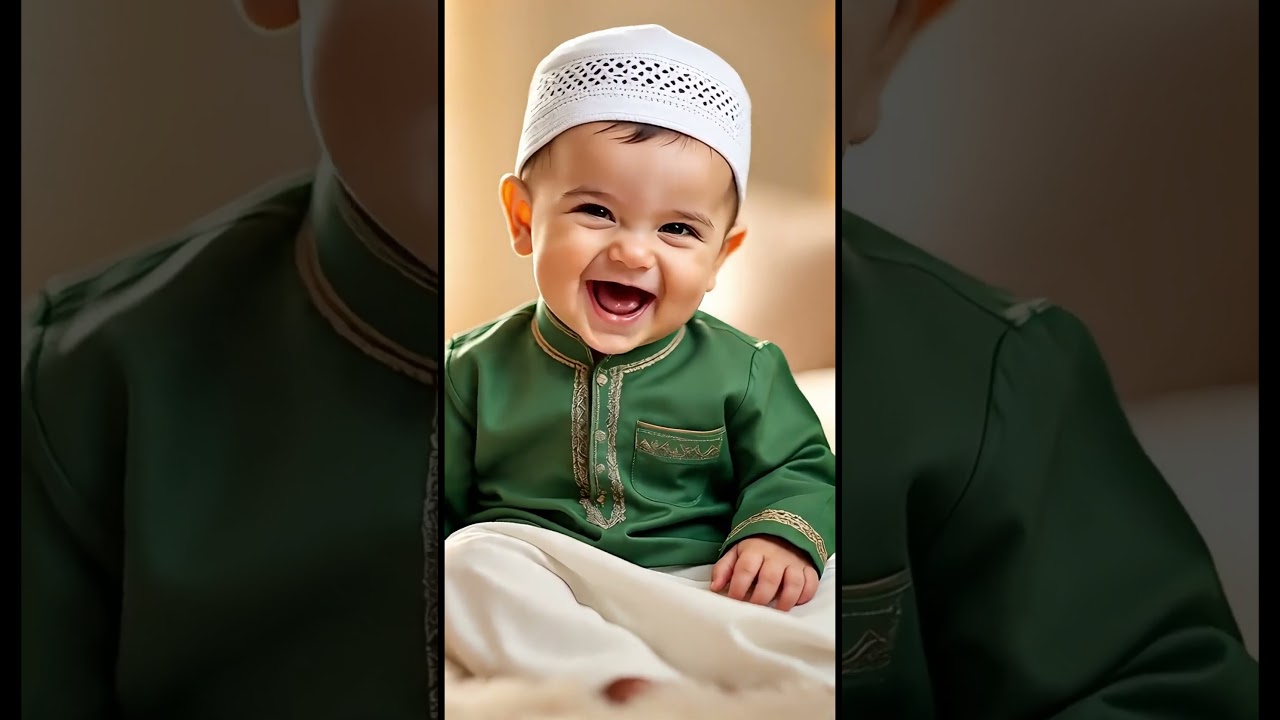 La Ilaha Illallah by Muslim Kids | Emotional AI Short#baby #shorts #ytshorts #viralvideo