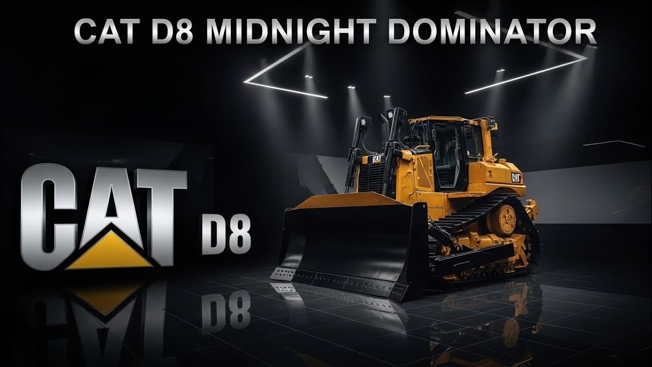 Dominating Earth: The 2025 Cat D8 Power Shift!