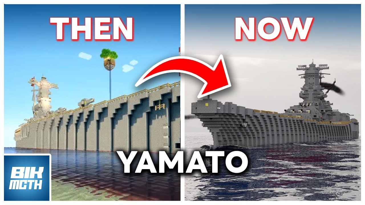 My Evolution of "YAMATO" in Minecraft | วิดีโอครีเอเตอร์ by OS