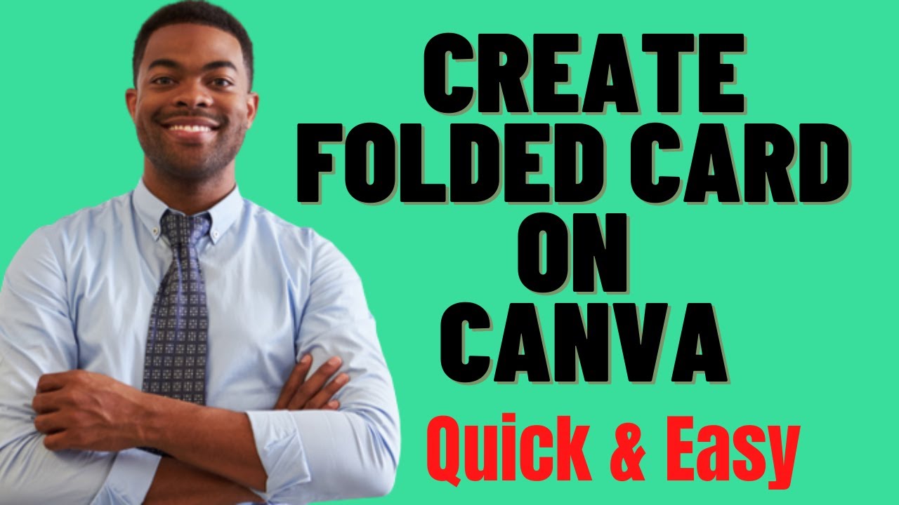 HOW TO CREATE FOLDED CARD ON CANVA 2024
