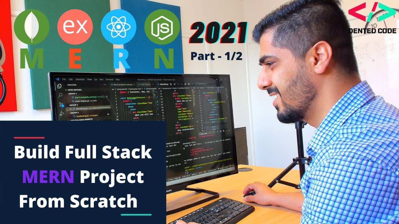 Learn The MERN Full Stack Tutorial[2021] - React + Redux Toolkit, Node, Express, MongoDB -Part #1
