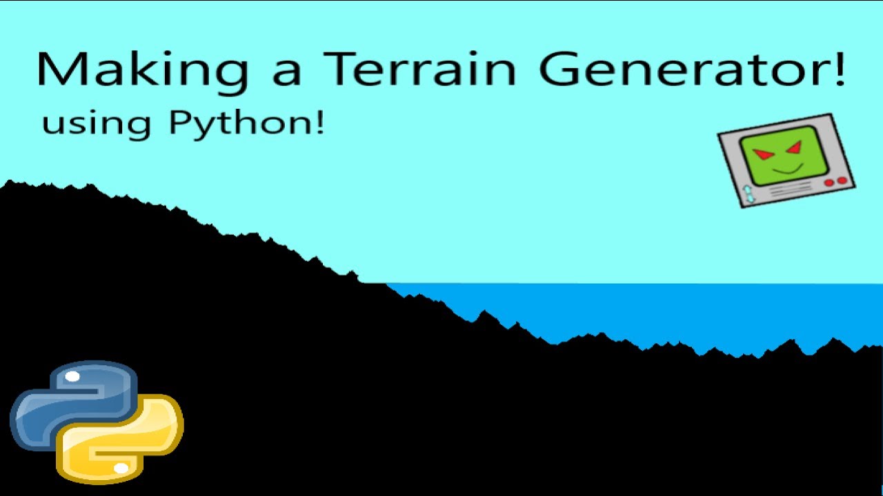 Making My Own Random Terrain Generator using PYTHON