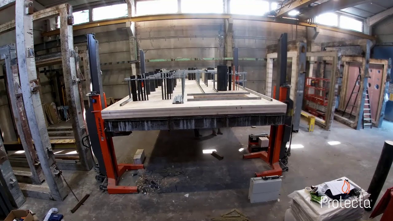 Protecta Fire Test Construction - Floor Penetration Systems