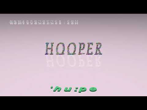 hooper - pronunciation