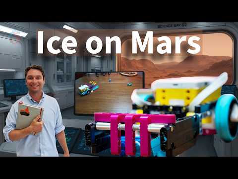 LEGO SPIKE Prime Mission Mars: Rescue the Ice Crystals! | One-Way Curtain Challenge | Mars Mission