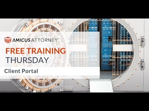 Amicus Attorney Client Portal