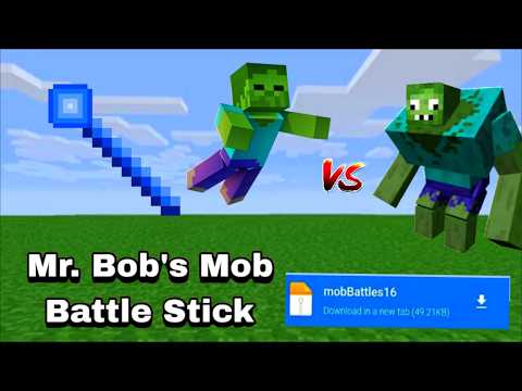 Minecraft Mob Battle stick Gets EPIC Update 1.21!