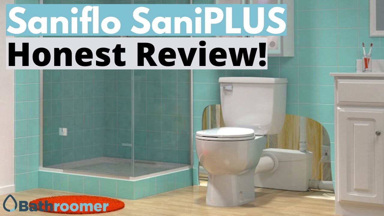 Saniflo SaniPLUS Review! Best Upflush Toilet for a Full Bathroom!