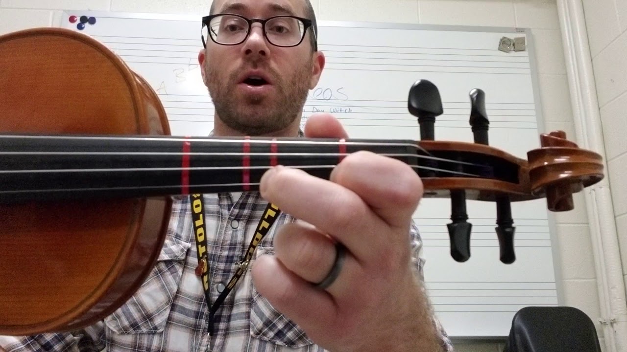 E string notes - Violin