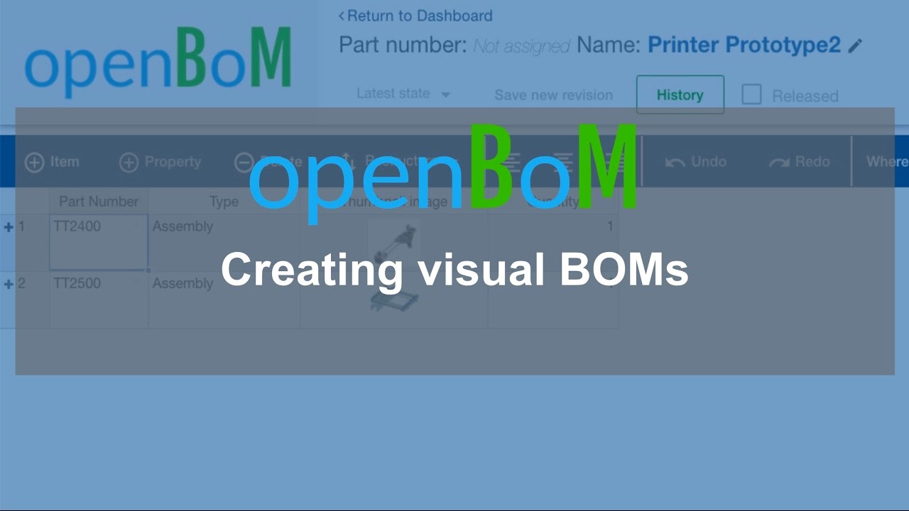 openBoM: Creating visual BOMs