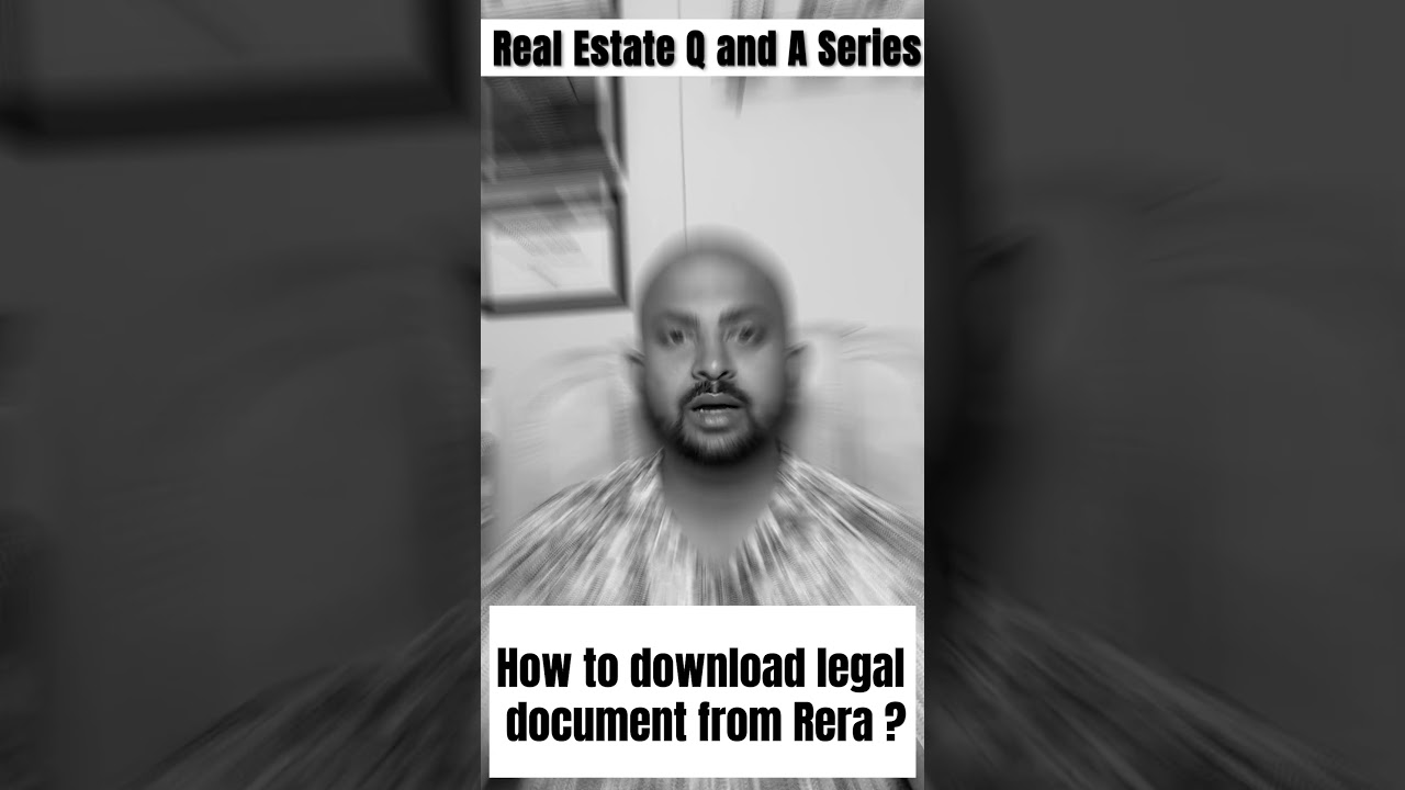 How to download documents from RERA?  #realestate