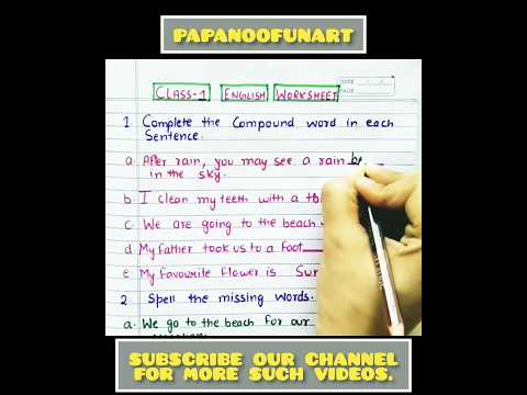 Class-1 english worksheet.english worksheet for daily practice.englishworksheets.#englishworksheets.