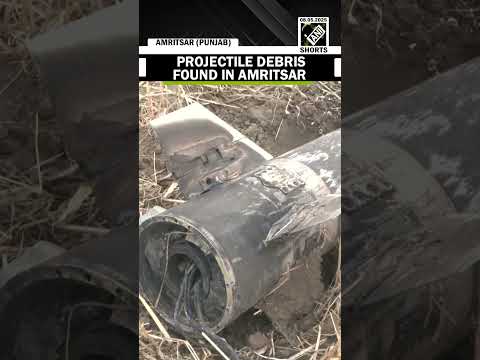 Projectile debris found in open field in border village of Punjab’s Amritsar