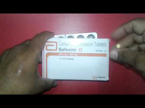 Safexim O Infection Tablet, 200/200 mg, Price from Rs.211/unit onwards ...