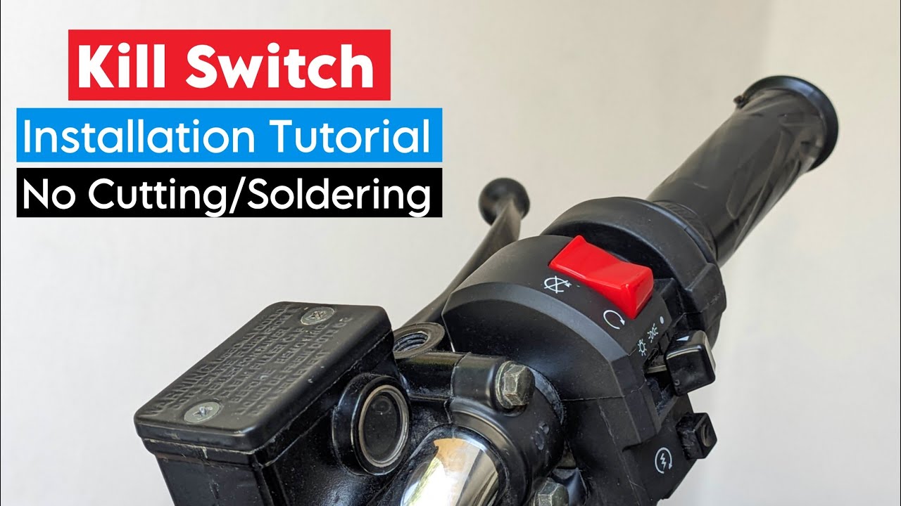 Kill Switch | New Switch Assembly Installation Tutorial | Genuine Fitting, No Cutting Or Soldering
