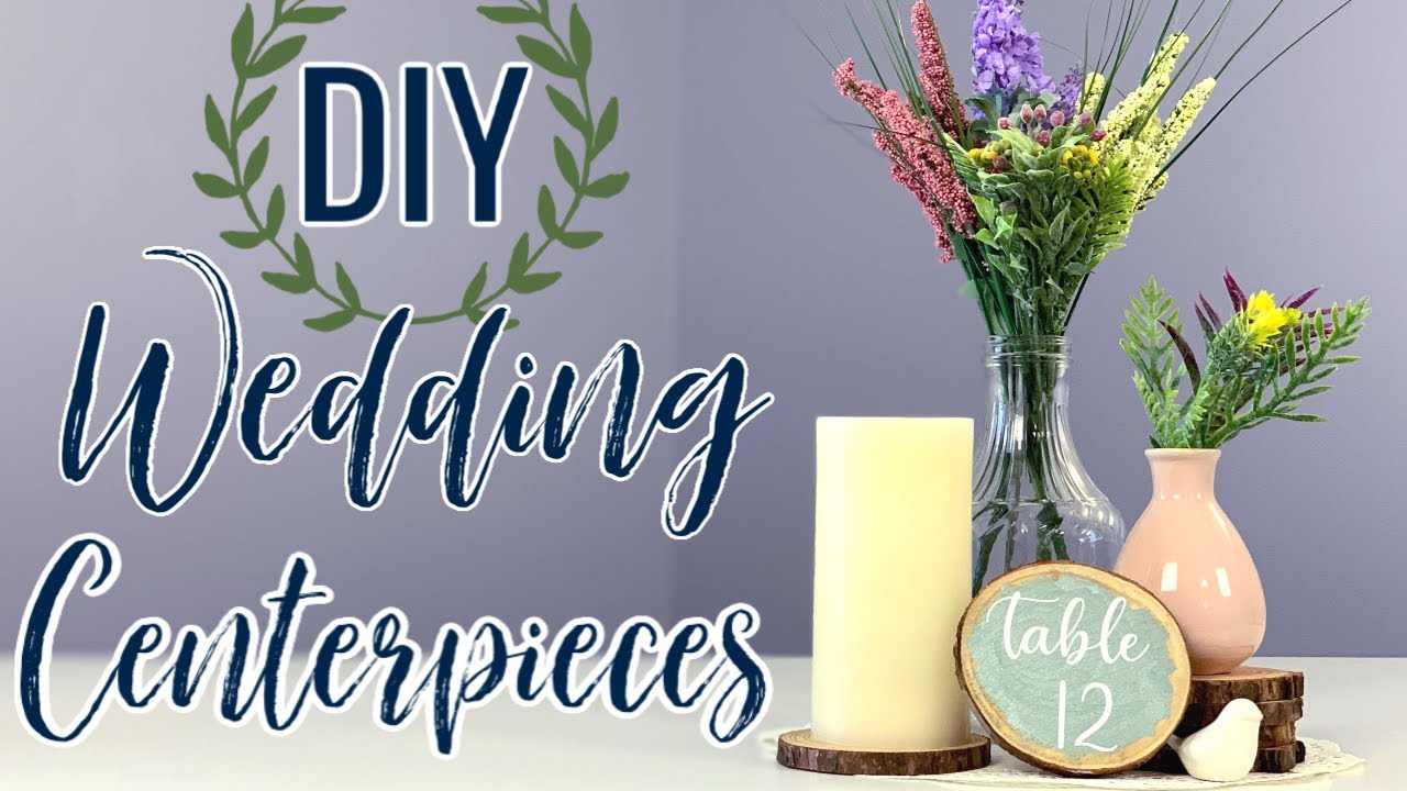 How to Make DIY Wedding Centerpieces | DIY Wedding Ideas