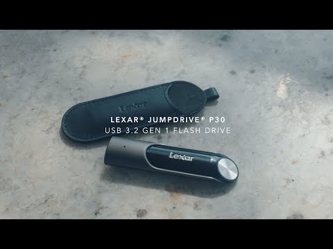 Lexar USB atmintinė JumpDrive P30 1000 GB USB 3.2 Gen 1 Juodas, modelis ...