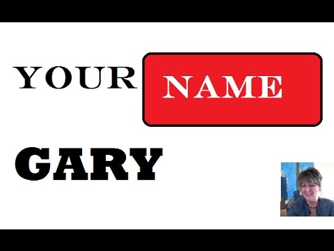 1st. Name Meaning 🎥Gary * Name