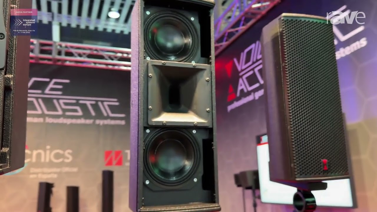 ISE 2025: Voice-Acoustic Introduces Score-6 Loudspeaker With 2 6.5