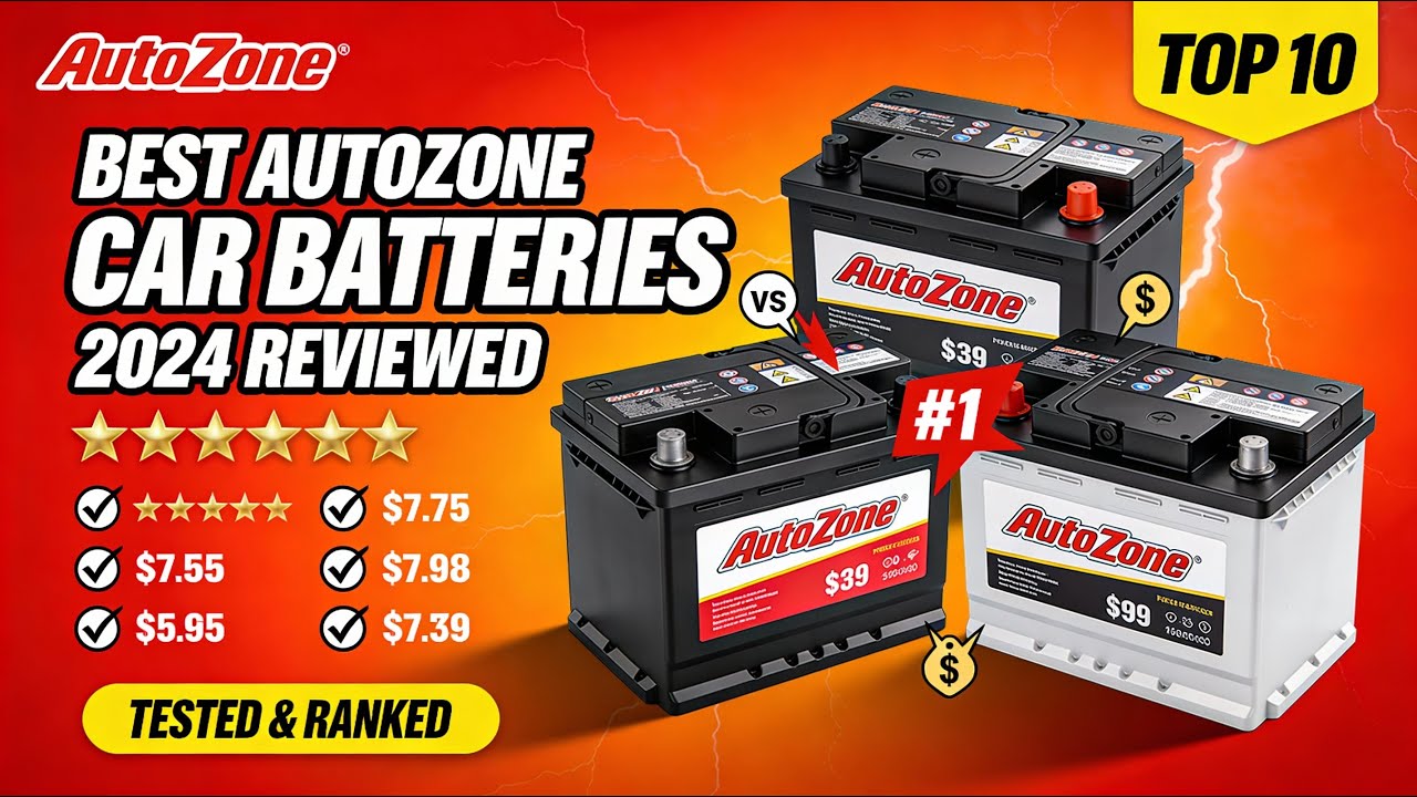 Top 10 Best-Selling AutoZone Car Batteries Reviewed ⚡ | Ultimate Buying Guide & Honest Tests!