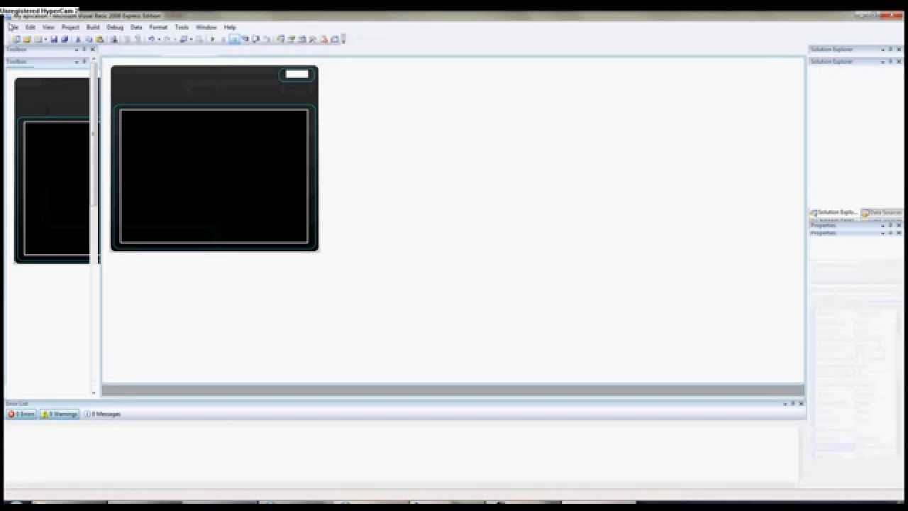 How to design your own program with Visual basic 2008