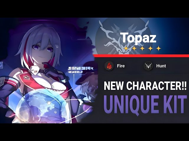 Topaz: Honkai Star Rail leak showcases Topaz's updated in-game ...