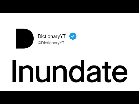 Inundate Meaning in English