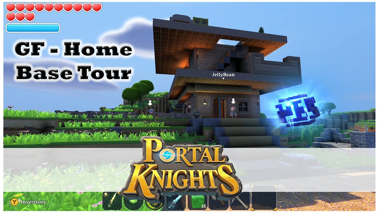 Portal Knights: Girlfriend's Home Base Tour