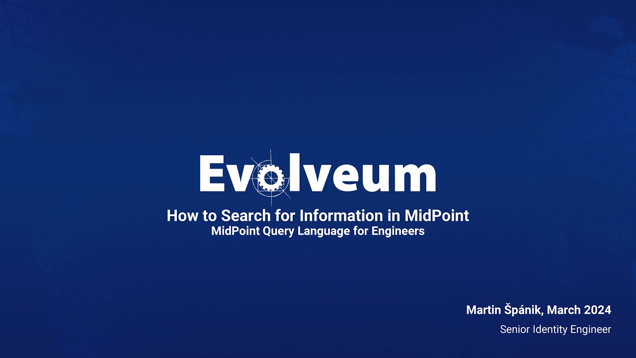 How to Search for Information in MidPoint: MidPoint Query Language for Engineers